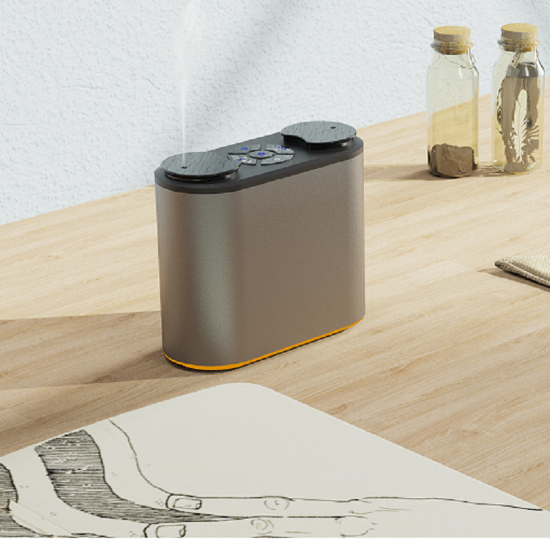 Cold Air Atomizing Diffuser Waterless Rechargeable Dual Nozzle